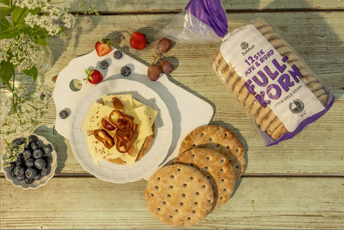 Myk & rund fullkorn med ost | Bakehuset