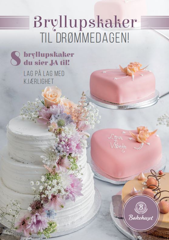 Bryllupskaker bakt med kjærlighet | Bakehuset